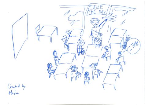 Classroom Sketch At Explore Collection Of