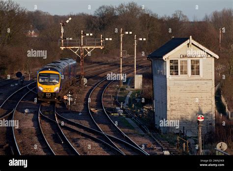 First Transpennine Express Siemns Desiro Class 185 Train 185101 Passing Barnetby East Signal Box