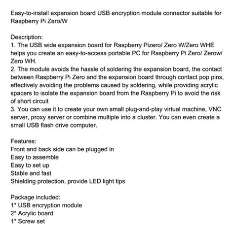 Módulo De Adaptador Usb De Placa De Expansión Para Raspberry Cuotas