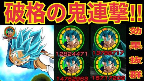 【ドッカンバトル】ブルマと5周年ベジットブルー組み合わせたらヤバすぎた【doragon Ball Z Dokkan Battle