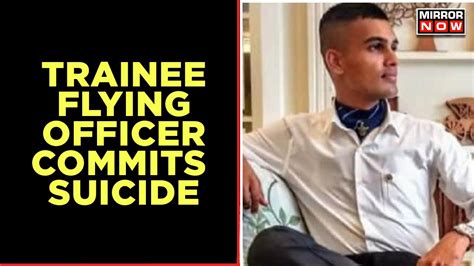 Trainee Flying Officer Ankit Kumar Jha Dies By Suicide 6 Iaf Officers