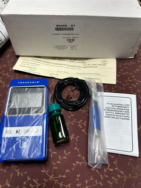 Cole Parker Traceable Ethernet Thermometer Probe GotaHaveItDental