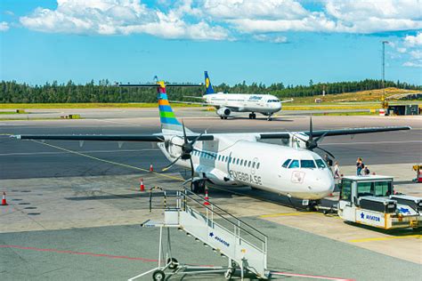 랜드 베터 Got 공항에서 브래지어 Semke 비행기 Atr 72600 루프트 한자 Daidj 에어 버스 A321200