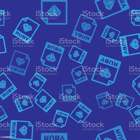 blue ruby file document icon download ruby button icon isolated
