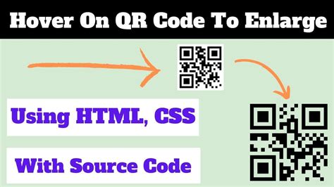 How To Create A Qr Code Popup Using Html And Css Coding Seeker Youtube