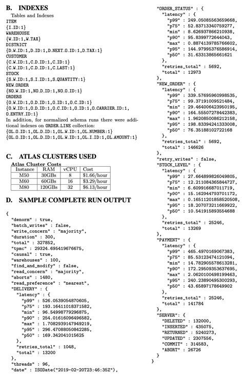 Adapting TPC C Benchmark To Measure Performance Of Multi Document Transactions In MongoDB