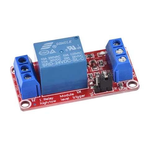 Relay Module Channel V High Low Level Trigger Module Red Relay
