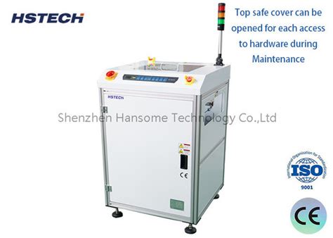 Touch Screen Pcb Handling Equipment 90 Degree Pcb Turn Conveyor For
