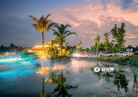 成都新津：西蜀林盘云蒸霞蔚美如画 图片 轩视界