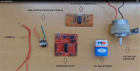 solar tracking device using msp430