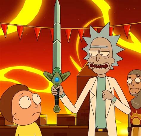 Rick And Morty Season Ep Clip Our Money S On Morty S Blade Sword