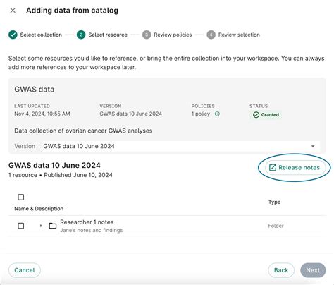 Create A Data Collection With The Workbench Cli Verily Workbench