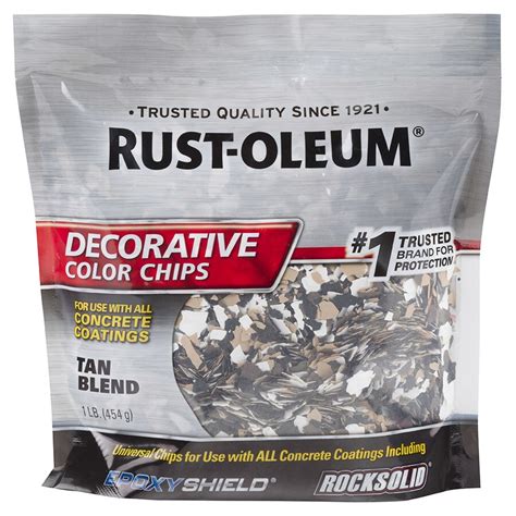Rust Oleum Tan Paint Color Flakes Actual Net Contents Oz At Lowes Com