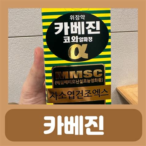 일본 카베진 알파 속쓰림 소화불량 소화 안될때 약국 위장약 추천 네이버 블로그