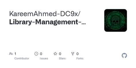 Github Kareemahmed Dc X Library Management System Library