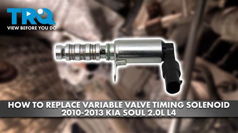 How to Replace Variable Valve Timing Solenoid 2010-2013 Kia Soul 20L L4 | 1A Auto