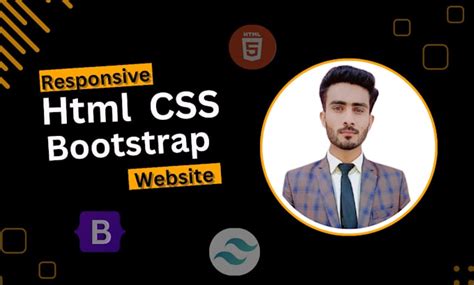 create a responsive html website with css and bootstrap by waseemakramreal fiverr