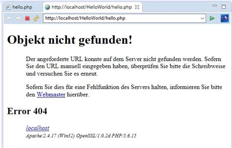 Eclipse Php Developer Tools Iii Eine Erste „website Srccodes Blog