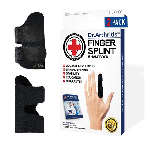 Dr Arthritis Doctor Developed Finger Splint Trigger Finger Brace