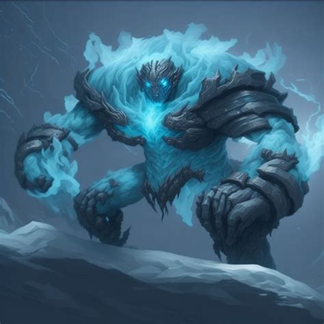 Ice Elemental Npc Name And Image Collection Happicat Creations Npc