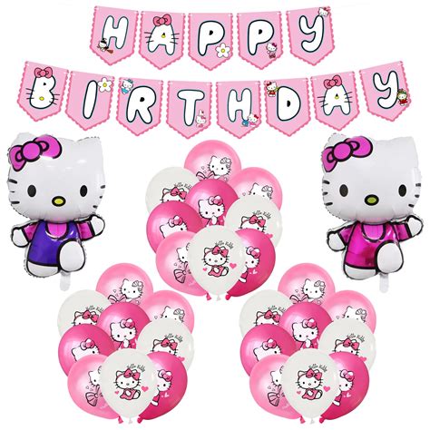 Birthday Decoration Hello Kitty Balloons Birthday Hello Kitty Happy