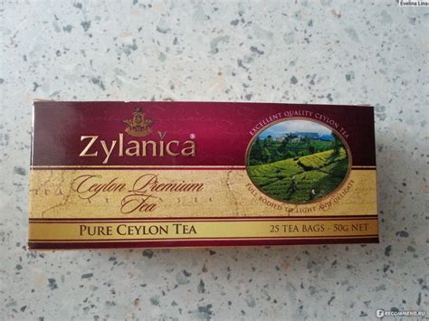 Чай в пакетиках Zylanica Pure Ceylon Tea черный цейлонский - «Для ...