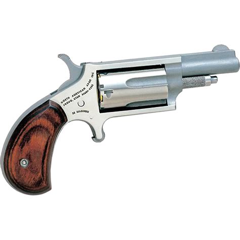 North American Arms 22 Magnum 22 Lr 22 Wmr Rosewood Grip Revolver