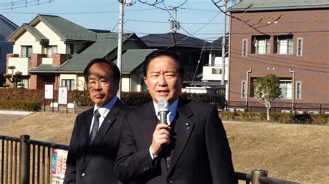 歳末感謝遊説稲城市 長島昭久自民党衆議院議員東京 区府中市多摩市稲城市