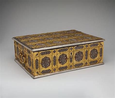 Writing Box With Lattice And Flower Design Mid 17th Century 16x12 Flower Designs Vintage