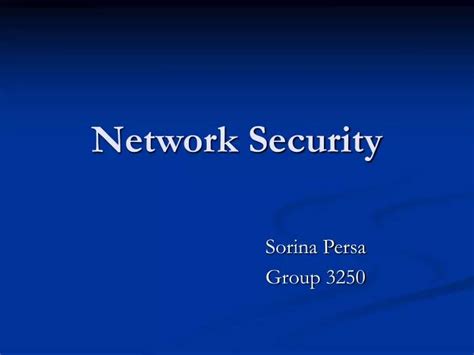 PPT Network Security PowerPoint Presentation Free Download ID