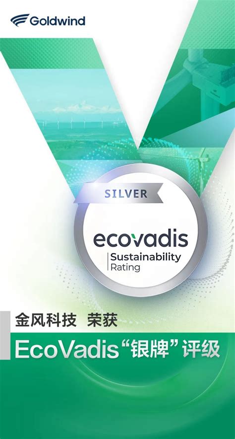 金风科技荣获ecovadis可持续发展评审银牌 每日风电