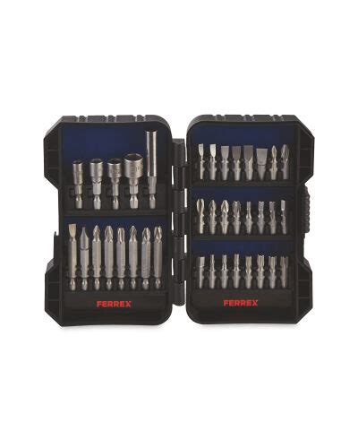 Ferrex 37 Piece Screwdriver Bit Set Aldi Uk