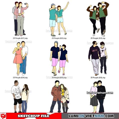 People Sketchup 3d Models Free Download