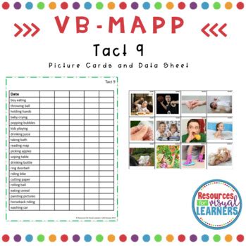 Tact 9 Aligned To VB MAPP By Resources For Visual Learners Holli Duncan