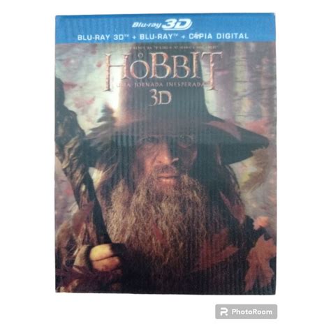 Blu Ray O Hobbit Uma Jornada Inesperada D Blu Ray Capa Lenticular