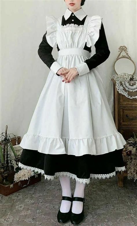 Đồng Tính Nữ에 있는 핀 메이드 의상 메이드 복장 의상 영감