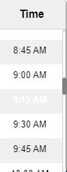 Javascript Changing The Background Color Of React Datepicker Calendar Stack Overflow