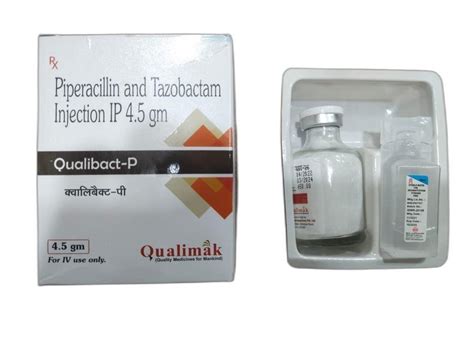 4 5gm Piperacillin Tazobactam Injection IP At Rs 80 Vial Inj