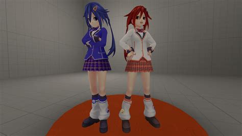 Sfm School Uzume Kurome By Tobiaarronax On Deviantart