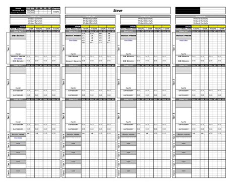 Online Training Template Excel Training Designs
