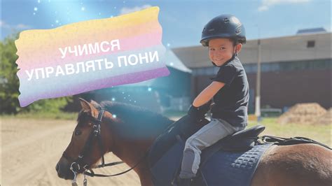 ТРЕНИРОВКА НА ПОНИ ДЕТИ УЧАТСЯ ЕЗДИТЬ НА ПОНИ Youtube
