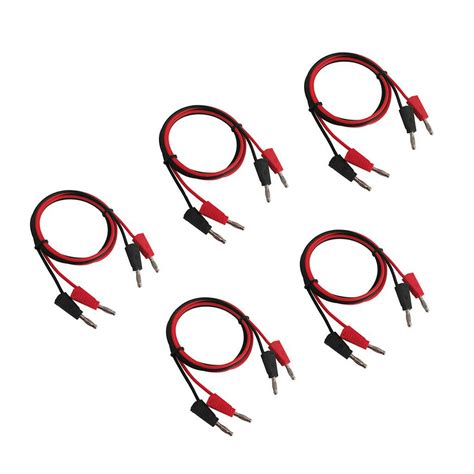Cable De Prueba Piezas Conector Banana A Conector Banana Para Cables