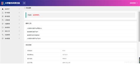 java springboot mysql大学图书共享交流平台 基于java的大学生读书交流互助平台服务平台 csdn博客