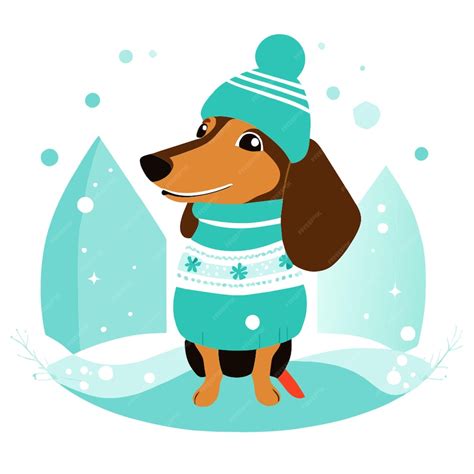 Daschund Vector Illustration Premium Ai Generated Vector