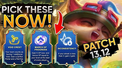 best early game augments guide for patch 13 12 tft teamfight