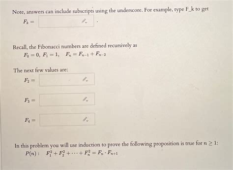Solved Note, answers can include subscripts using the | Chegg.com