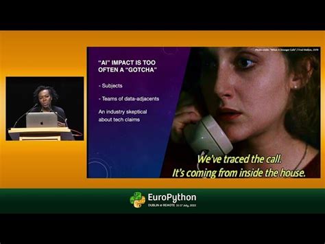 Europython Talk Dodging Ai Dystopia You Cant Save The World Alone From Europython Conference