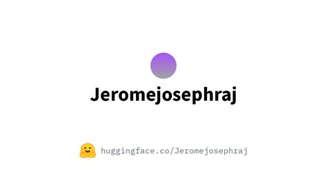 Jeromejosephraj Jerome Josephraj