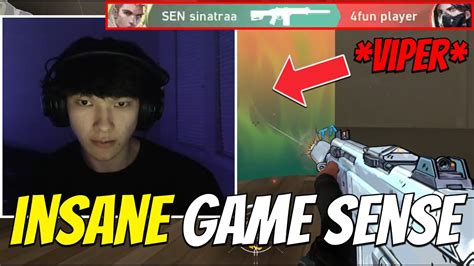 Sinatraa Game Sense Is In The Whole Different Level Youtube
