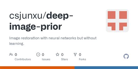 Github Csjunxu Deep Image Prior Image Restoration With Neural